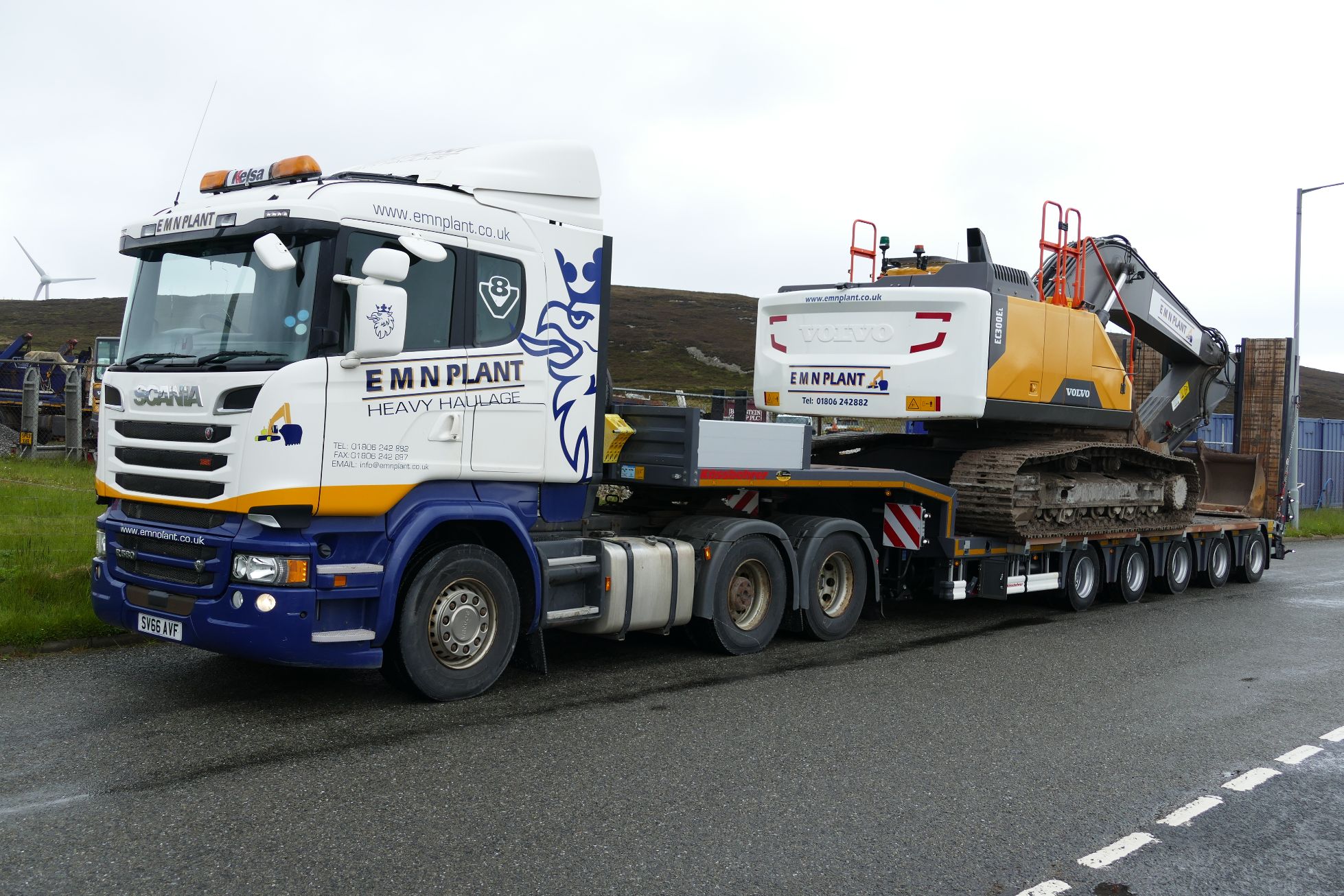 New 5 axle STGO trailer | EMN Plant